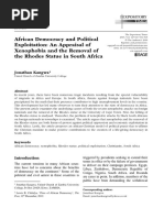 HISTORY P2 GR12 MEMO JUNE 2023 English | PDF | Apartheid | South Africa