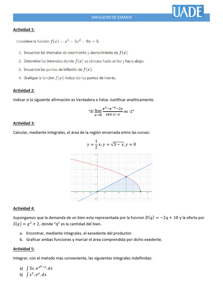 Simulacro 2° Parcial | PDF