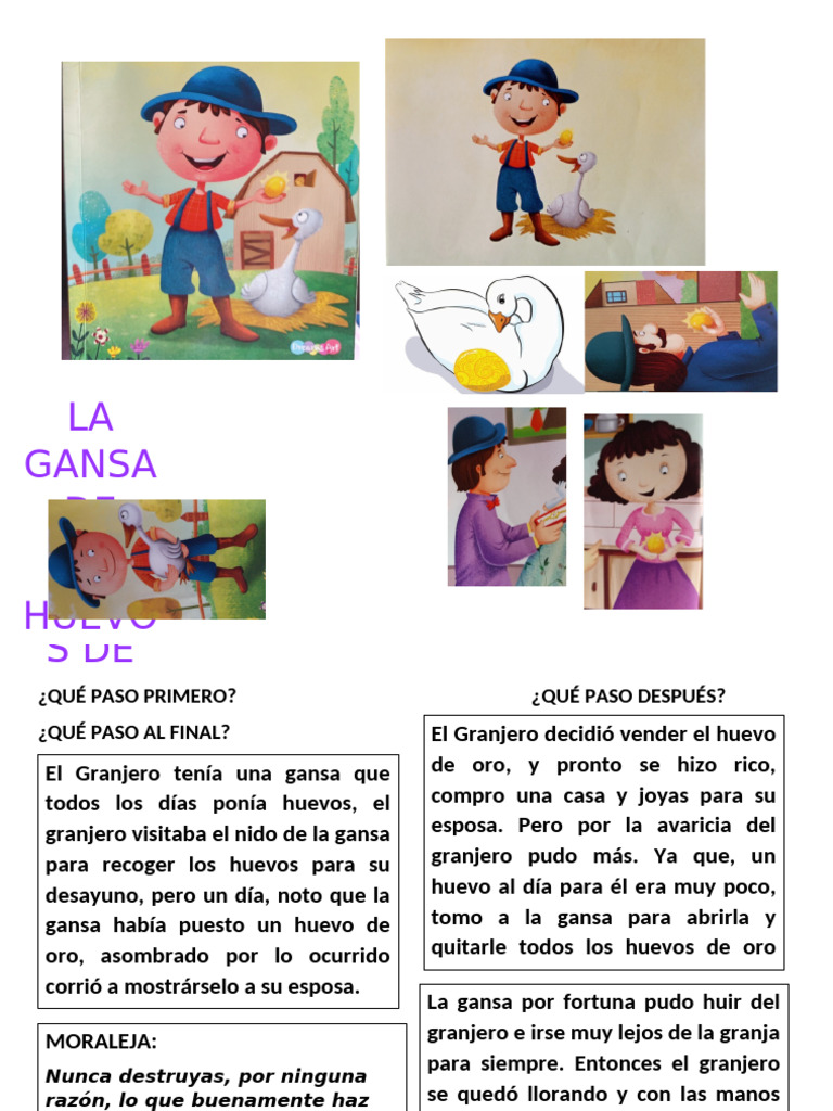 La gansa de los huevos de oro | PDF