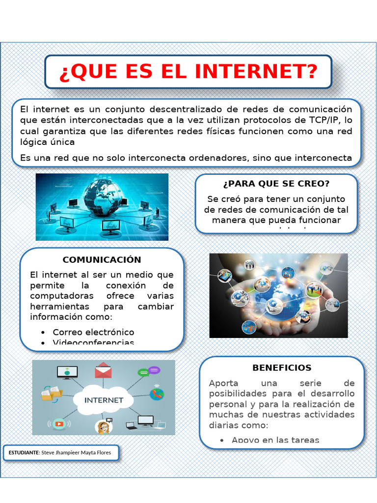 Infografia Internet | PDF