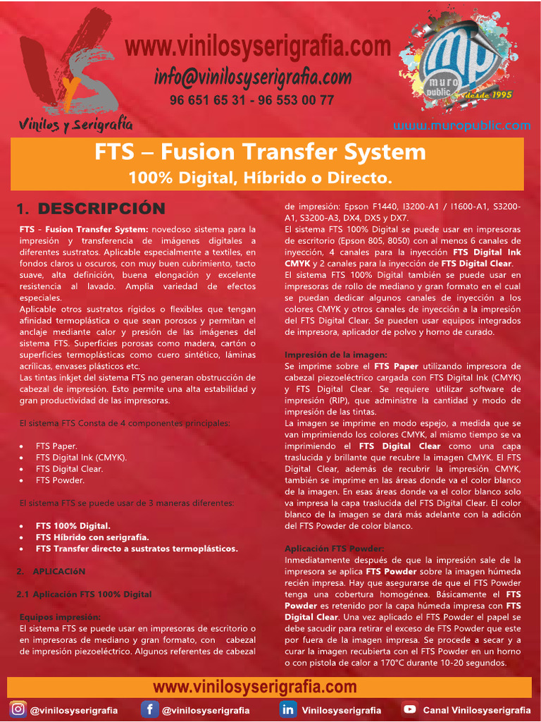 INSTRUCCIONES-FTS | PDF