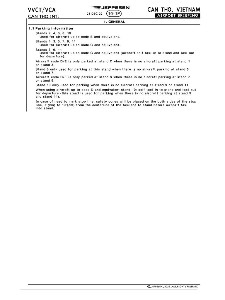 VVCT Airport Communication Procedures | PDF | Air Traffic Control ...