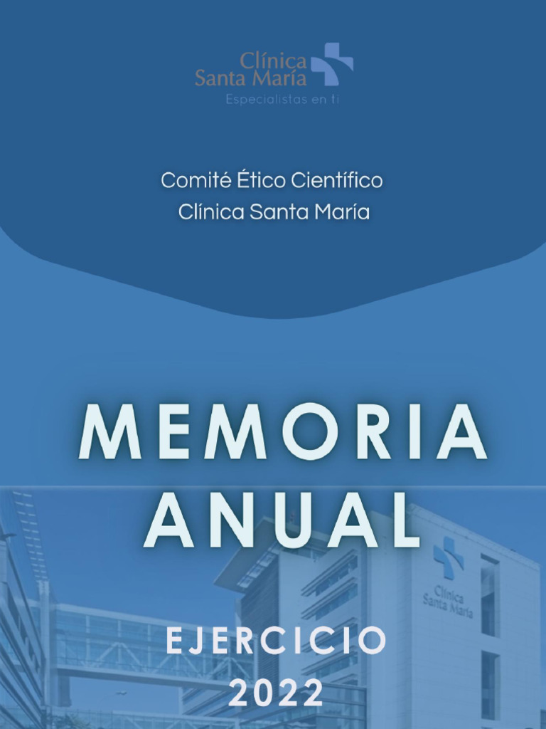 Memoria Anual Cec 2022 (1) | PDF | Bioética | Consentimiento informado