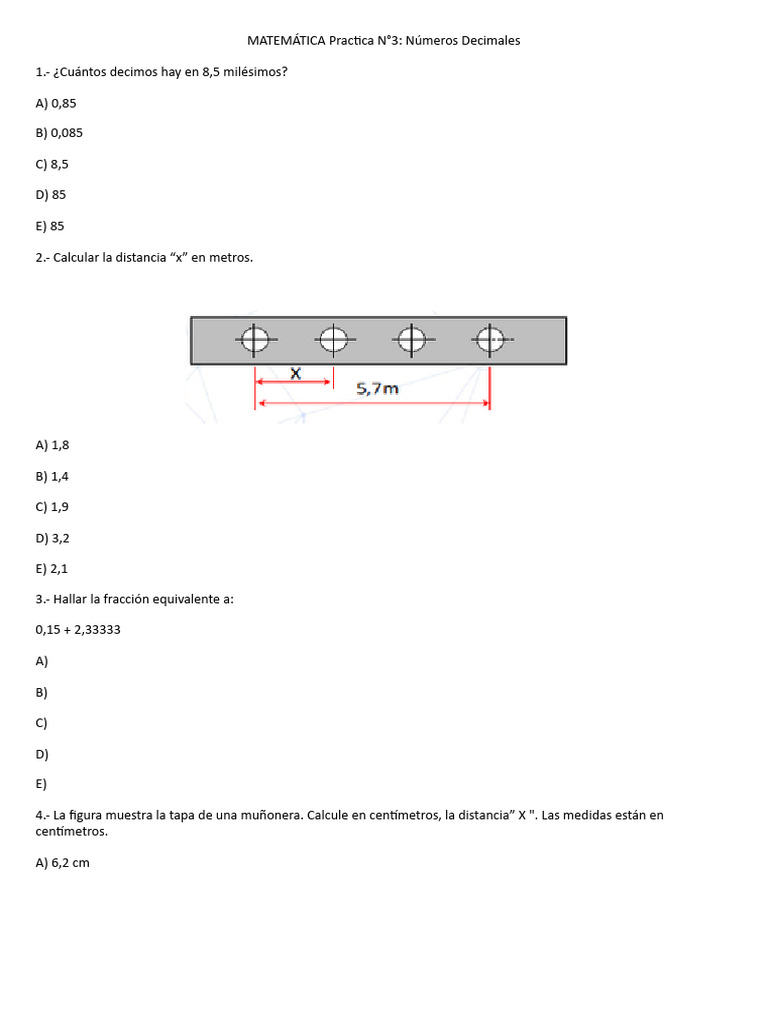 PR Ctica Unidad N 3a | PDF