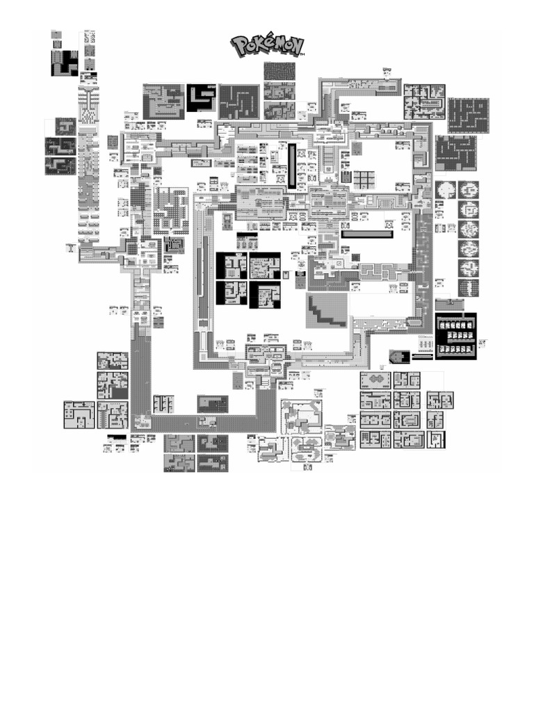Pokemon Red Map | PDF