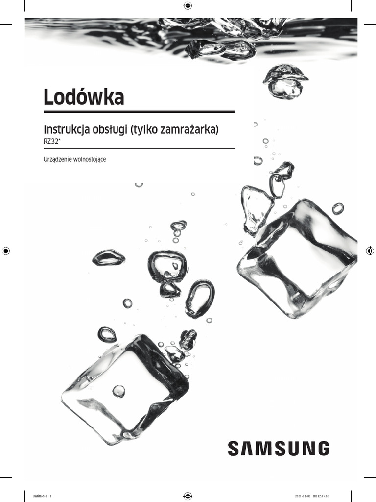 instrukcja-obslugi-SAMSUNG-RZ32A7485AP | PDF