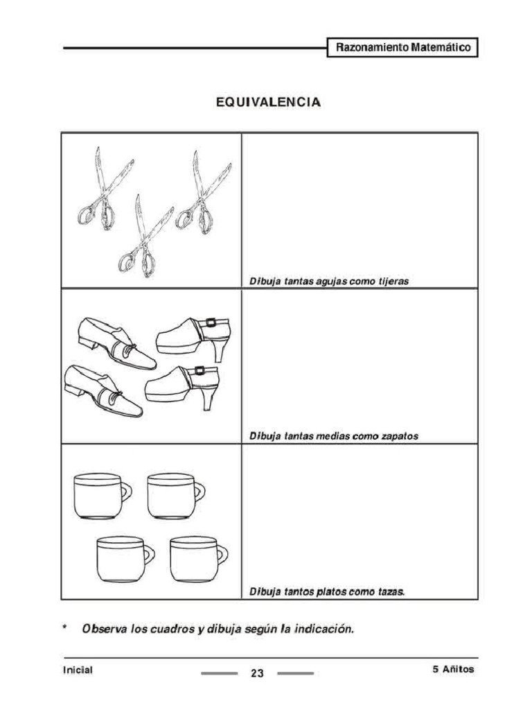 Tareas 5 Años | PDF