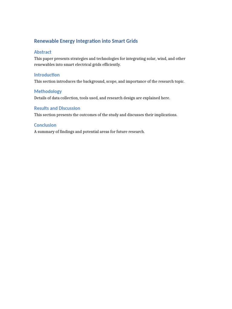 Research Paper 2 Renewable | PDF