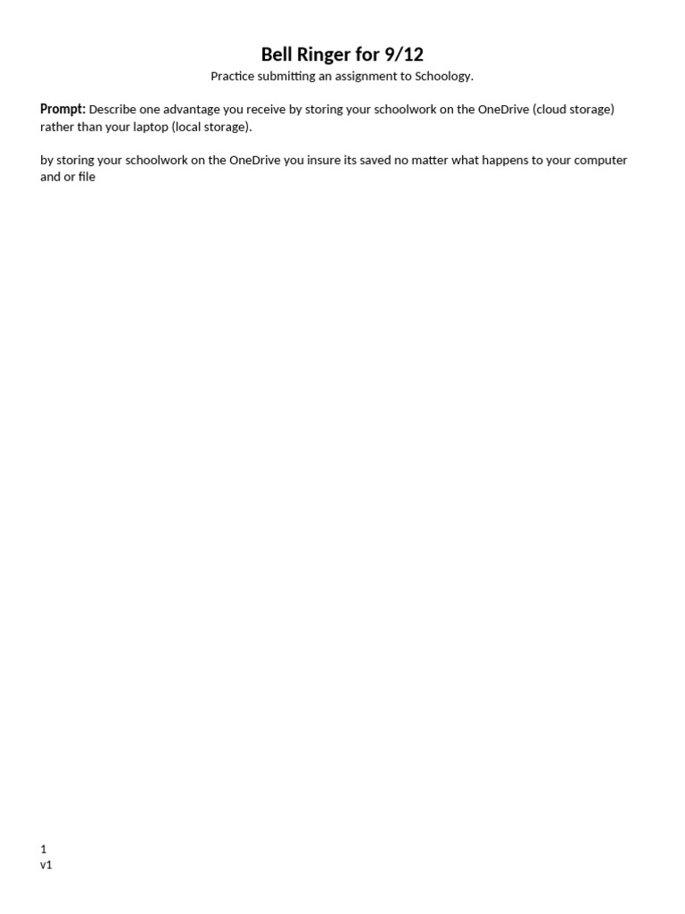 Bell Ringer for 9-12 | PDF