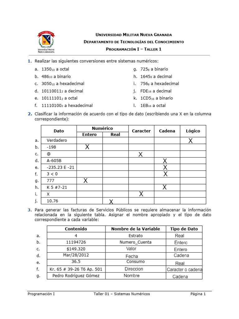 Taller_1_Sistemas_Numericos_julitza | PDF