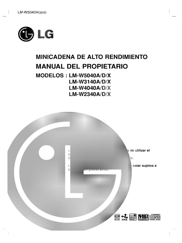 MS_LM-W5040(SPA)-31P | PDF