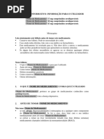 Bula do Desve (Desvenlafaxina) | PDF | Gravidez | Antidepressivo