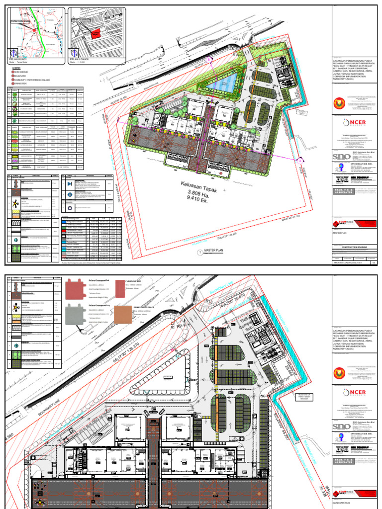 Icon Yan - Construction Drawing - Landscape Plan | PDF