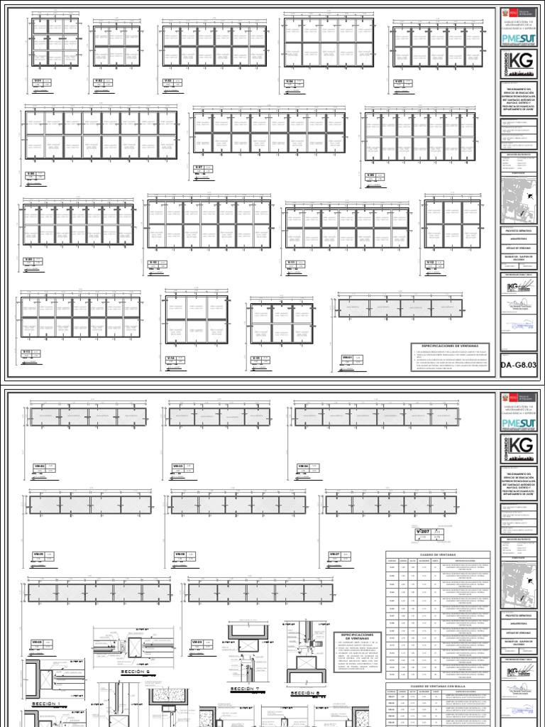 03-KG1909-DA-G8.03_04-BLOQUE_G8-DET.VENTANAS-OK | PDF