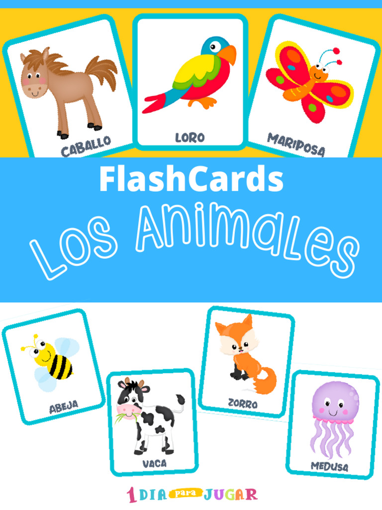 Flashcards Los Animales | PDF | Zoología