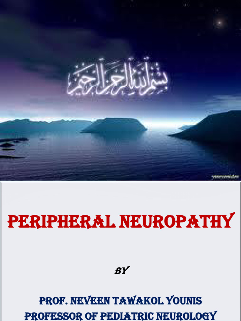 Overview of Peripheral Neuropathy | PDF | Peripheral Neuropathy ...