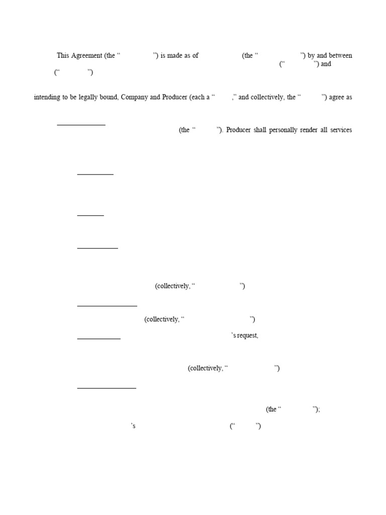 CC SIGNED Producer - Pinkflags (Cullen) | PDF | Legal Remedy | Indemnity