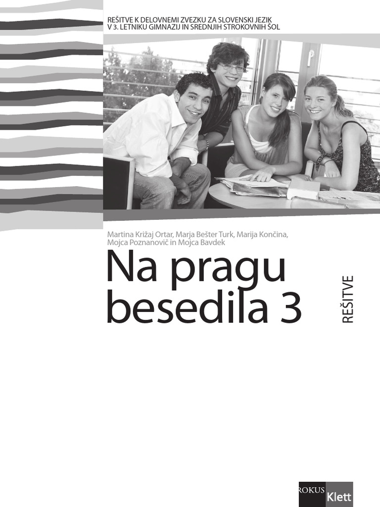 Resitve Slova 3 | PDF