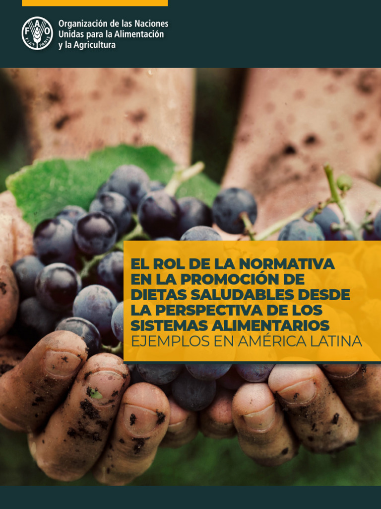 Rol Normativa Promoción Dietas | PDF | Dieta | Organización de Comida y Agricultura