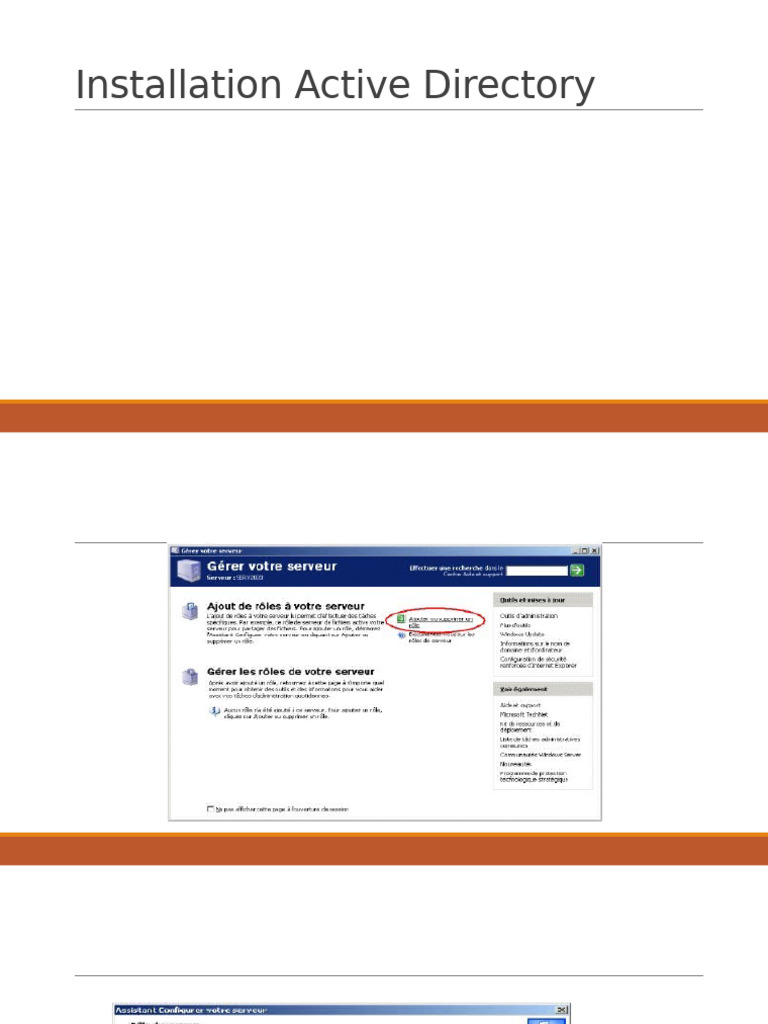 Installation Active Directory | PDF