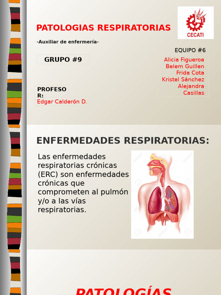 Patologías Respiratorias Comunes | PDF | Neumonía | Resfriado comun