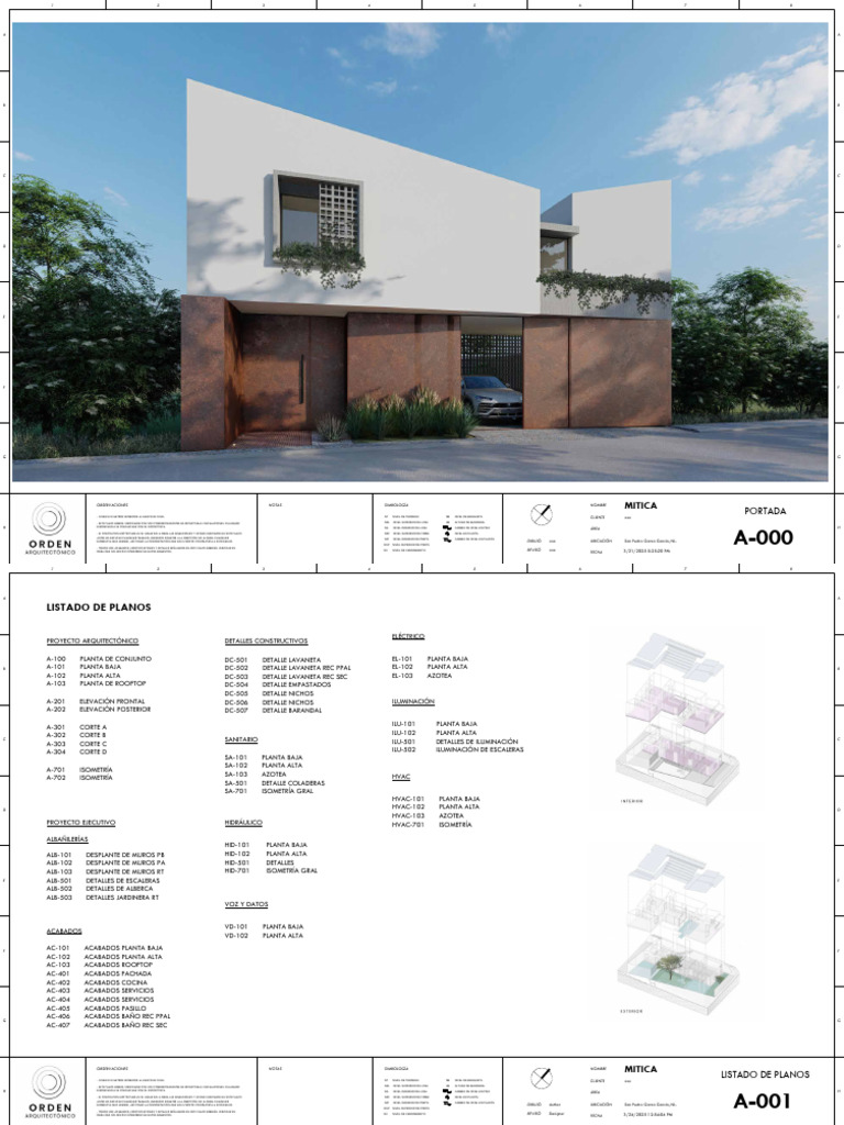 Proyecto Ejecutivo de Revit | PDF | Modelado de información de construcción | Autodesk