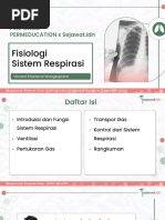 Ventilasi dan Perfusi Paru: Proses Gas | PDF | Pernapasan | Pembuluh Darah