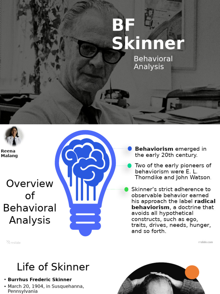Skinner's Operant Conditioning Explained | PDF | Reinforcement ...