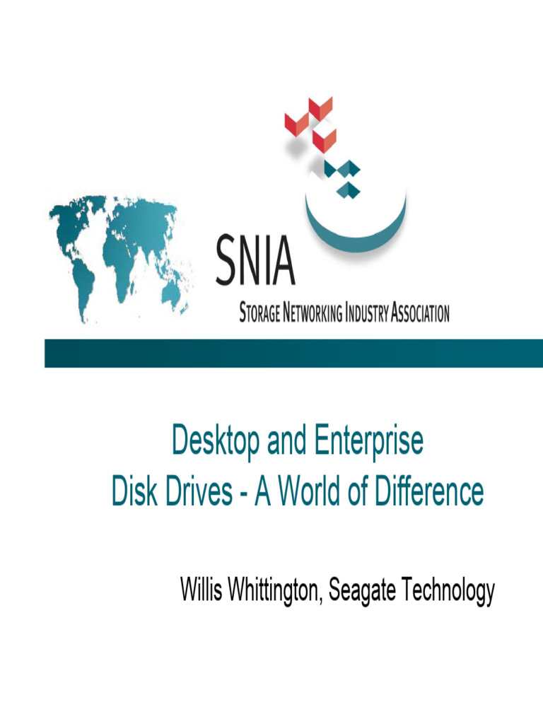 Desktop and Enterprise Disk Drives A World of Difference | PDF | Hard ...