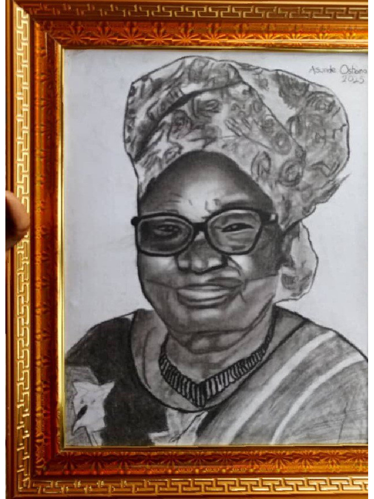 Asunde Oshoma Paul Art 2025 Showing a Clients Grandma From Edo | PDF