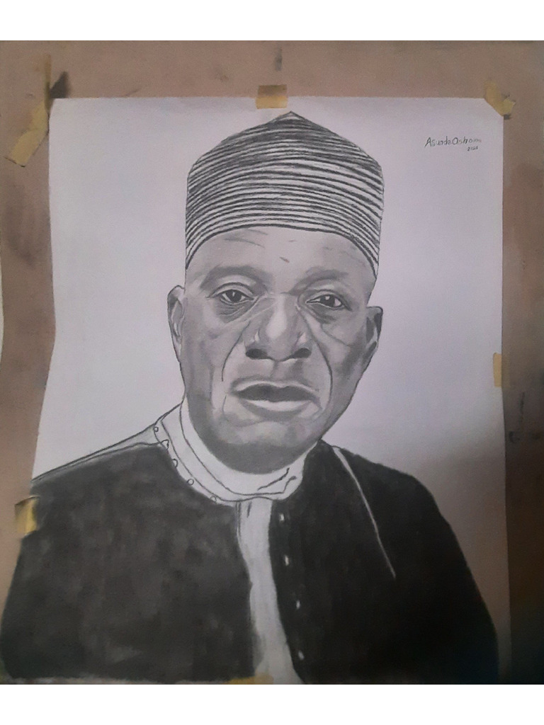 Oyo State Deputy Governor Omo Oba Bayo Lawal Artwork by Asunde Oshoma ...