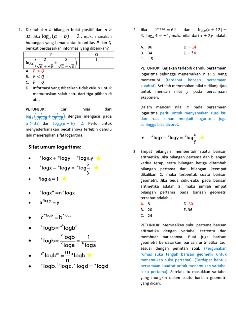 Latihan SNBT PK & PM | PDF