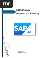 SAP PP-MRP Type VB | PDF | Computing