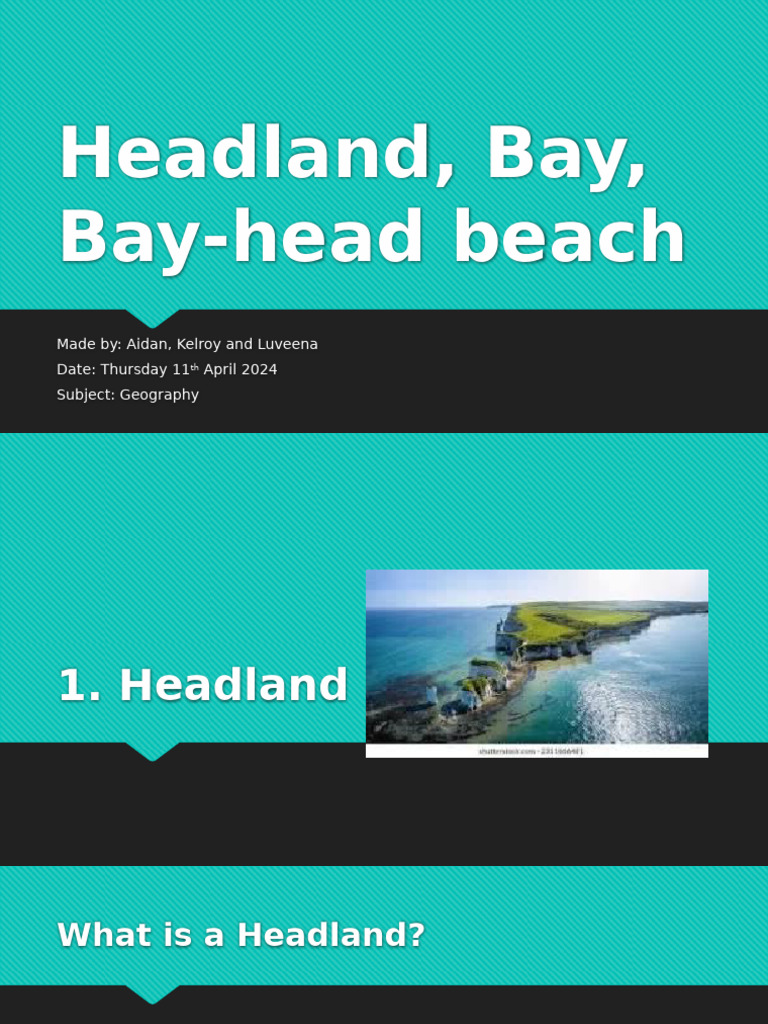 Understanding Headlands and Bays | PDF | Bay | Beach