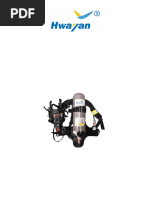 SCBA User Manual and Maintenance Guide | PDF | Valve | Breathing