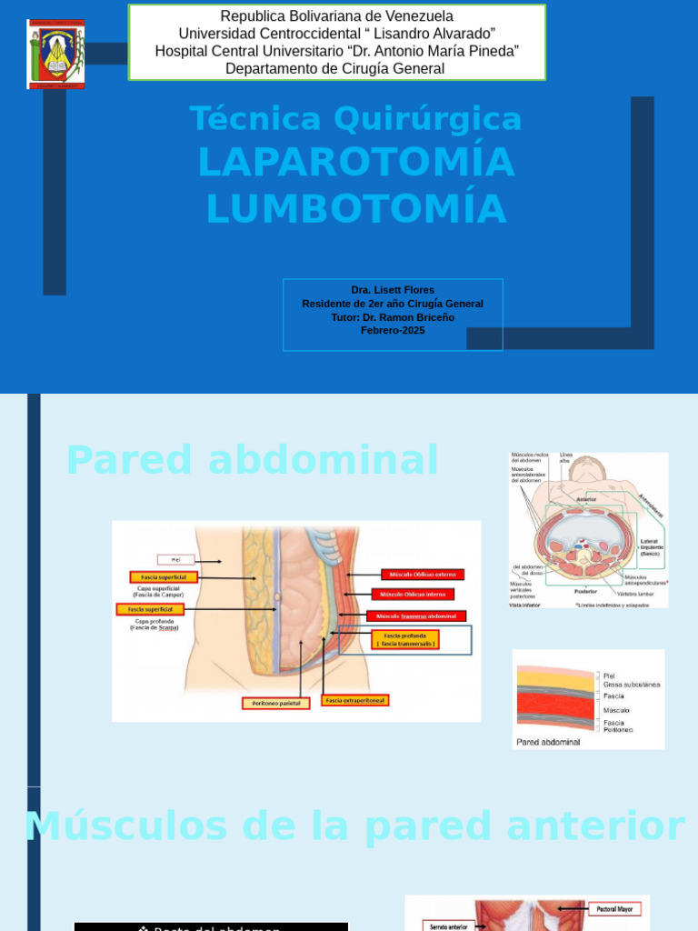 Lumb Otomi A | PDF | Abdomen | Cirugía