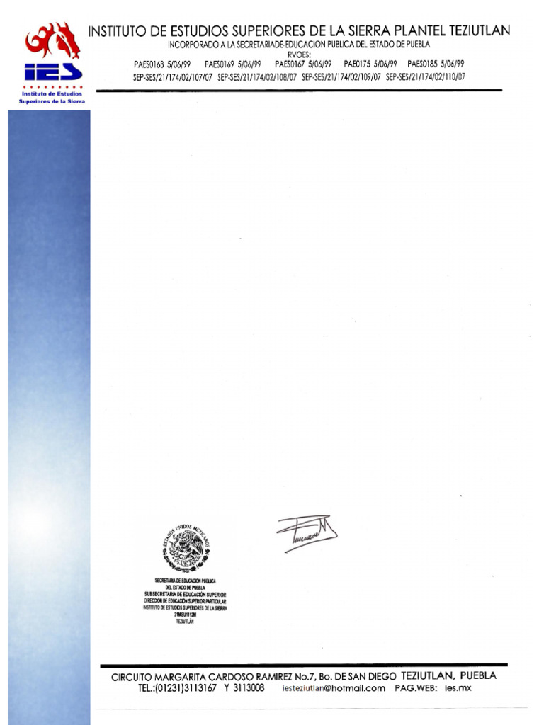 Oficio de Presentacion Alumnas Teteles | PDF | Cuidado de la salud | Programas sociales