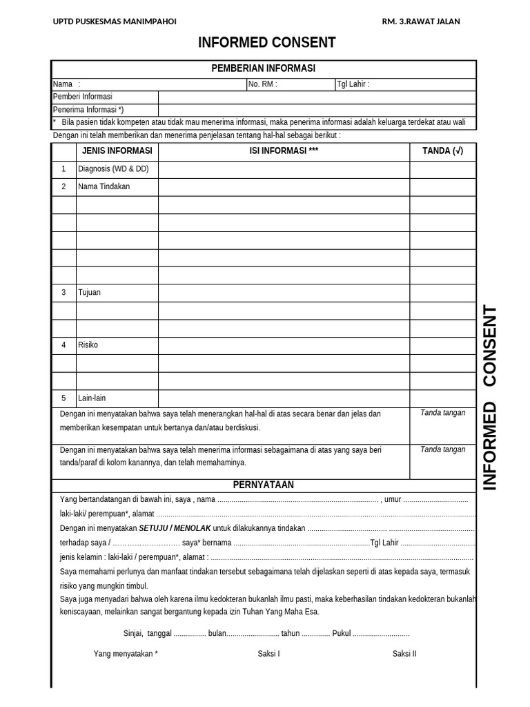 HAL 3 INFORM CONSENT | PDF