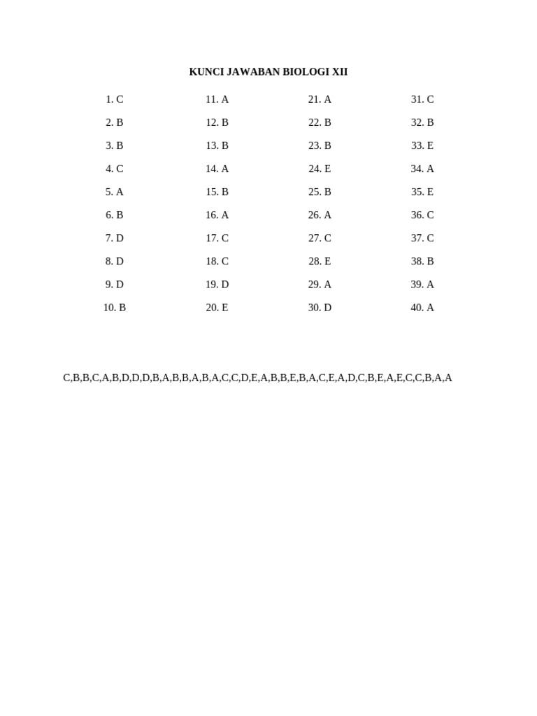 Kunjaw Bio Xii | PDF