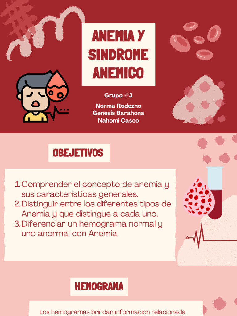 Tipos y Diagnóstico de Anemia | PDF | Anemia | Sangre