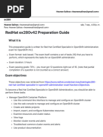 EX280 Exam Instructions and Questions | PDF | Password | Information ...