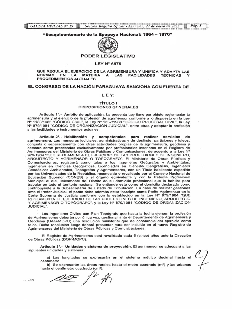 Ley 6875 | PDF | Justicia | Crimen y violencia