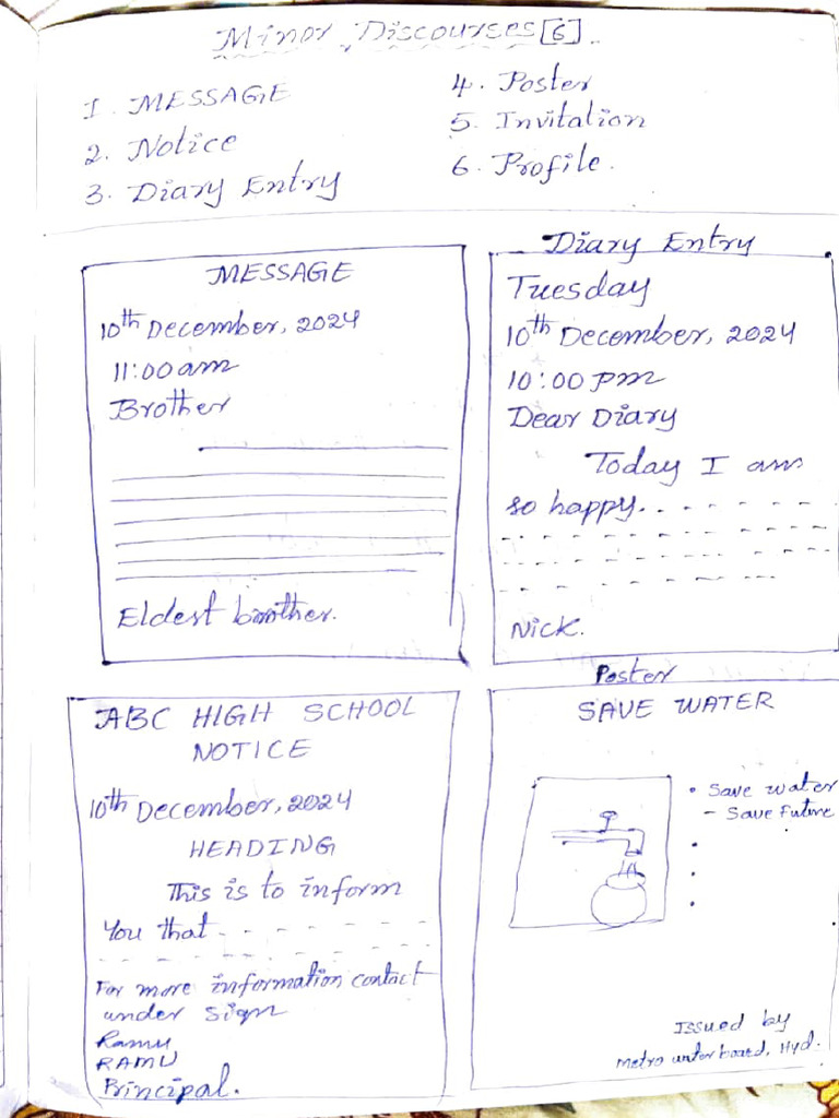 English Discourse Formats | PDF