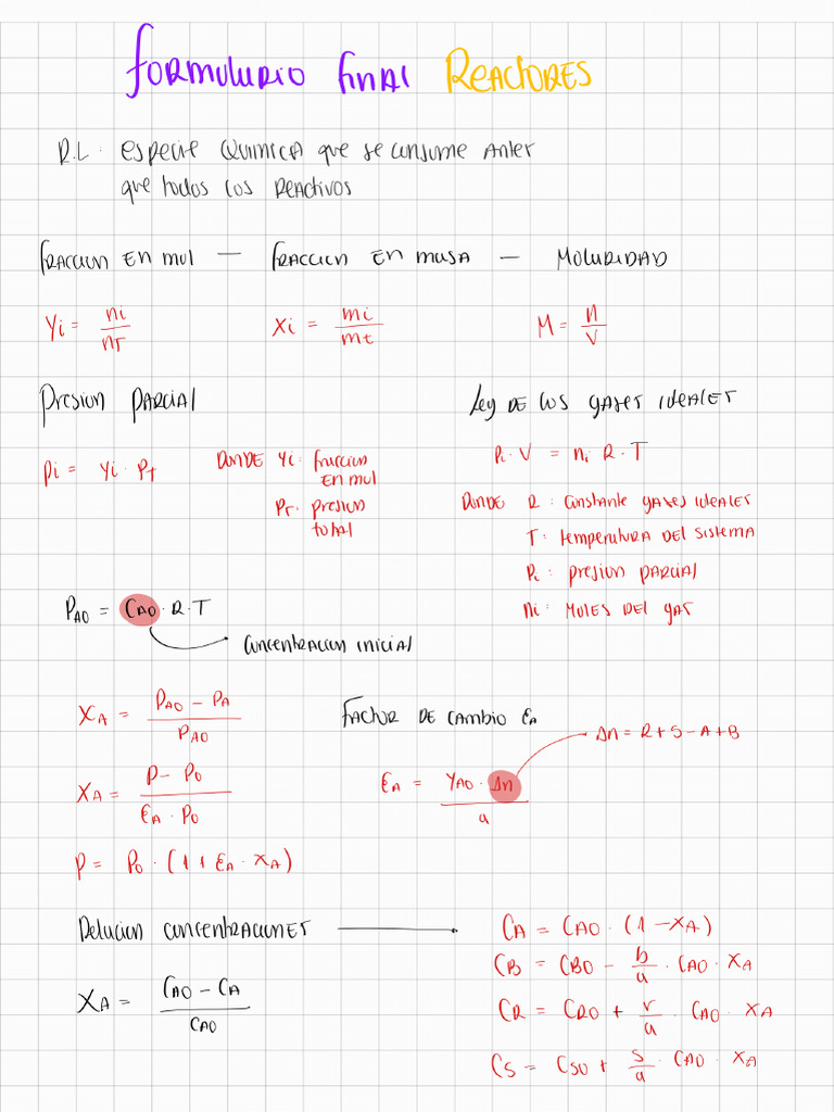 Formulario Reactores _231214_152956 | PDF