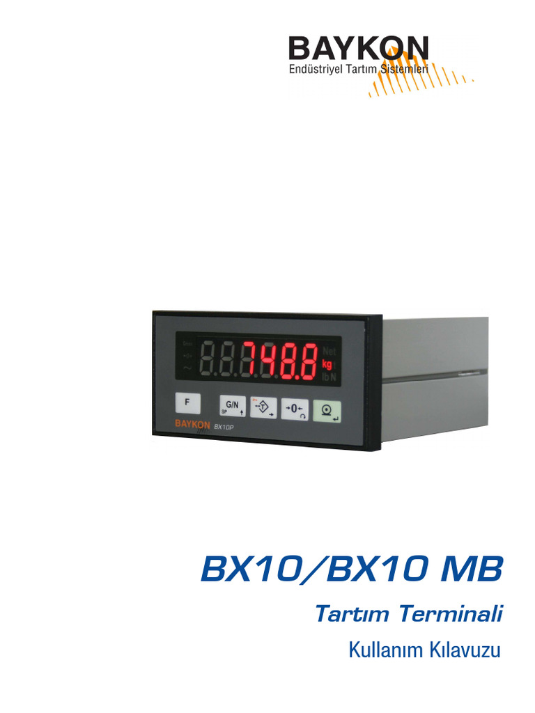 Baykon Bx10 Bx10mb Kullanim Kilavuzu TR v17 | PDF