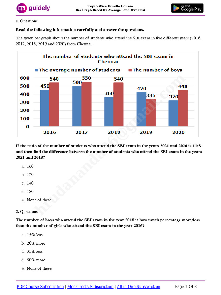 Bar_Graph_Based_On_Average_Set-1_(Prelims) | PDF | Nutrition | Diet ...