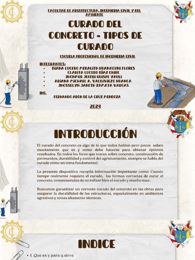 Curado Del Concreto | PDF