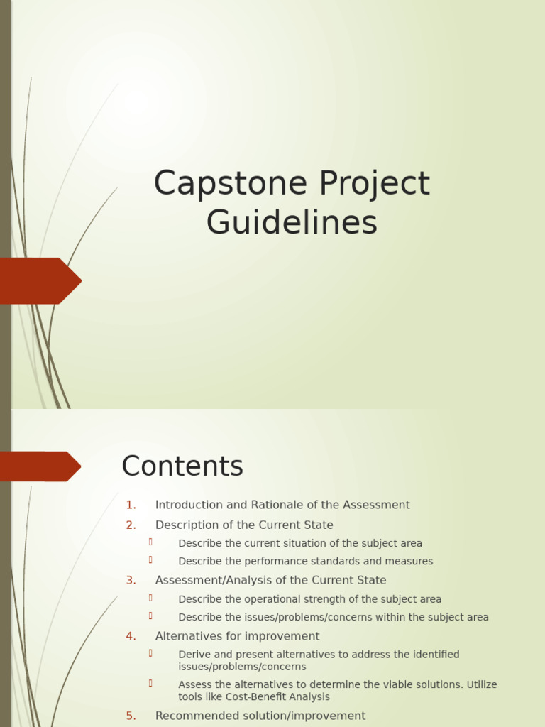 QM Capstone Project_Guidelines | PDF