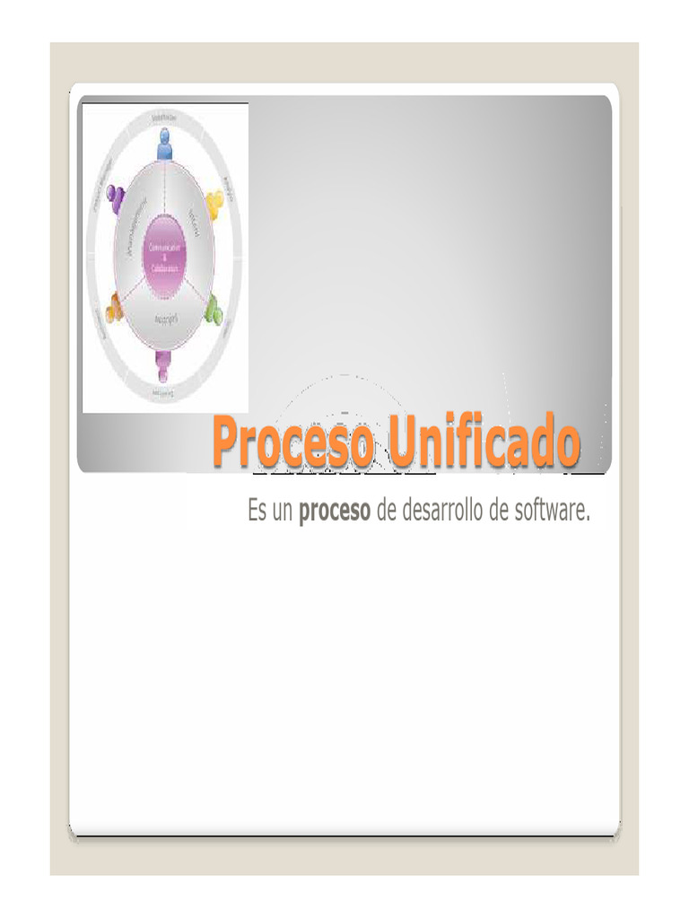 Proceso Unificado en Desarrollo de Software | PDF