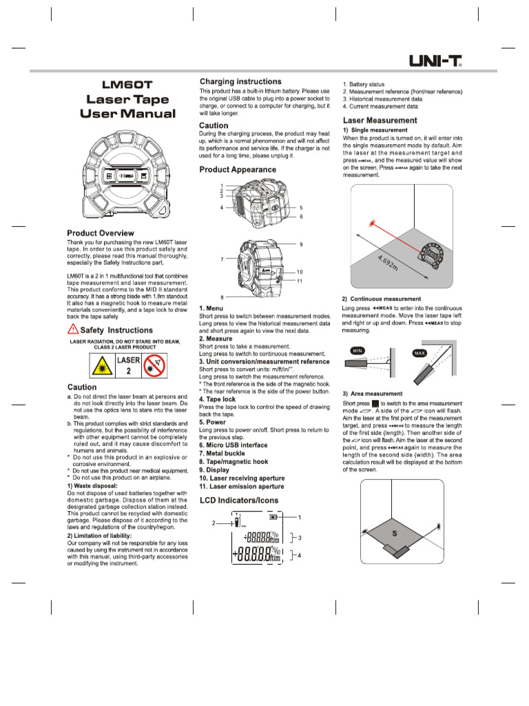 lm60t User Manual | PDF